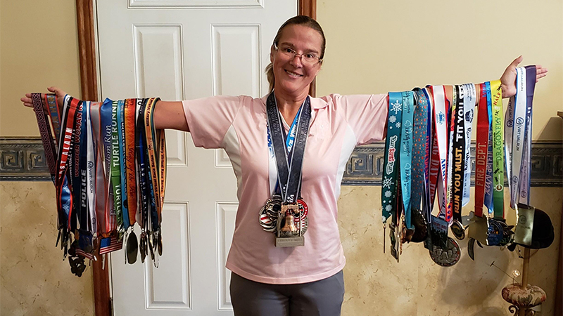 Special Olympics Athlete Finds Motivation in Virtual Events