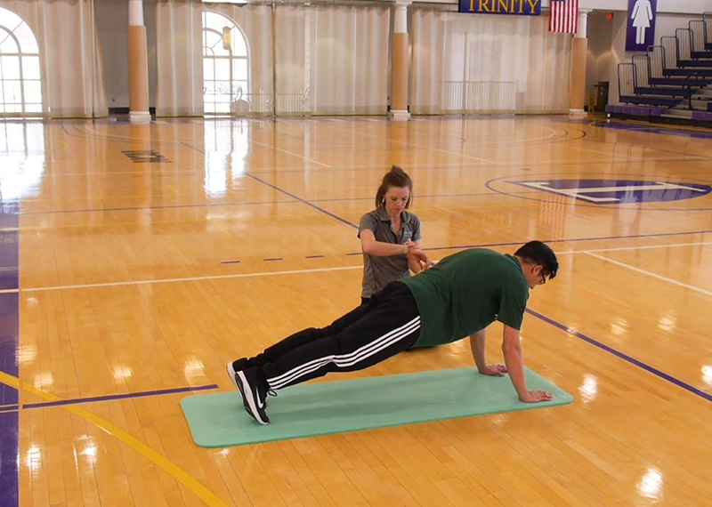 Isometric Push-Up Test