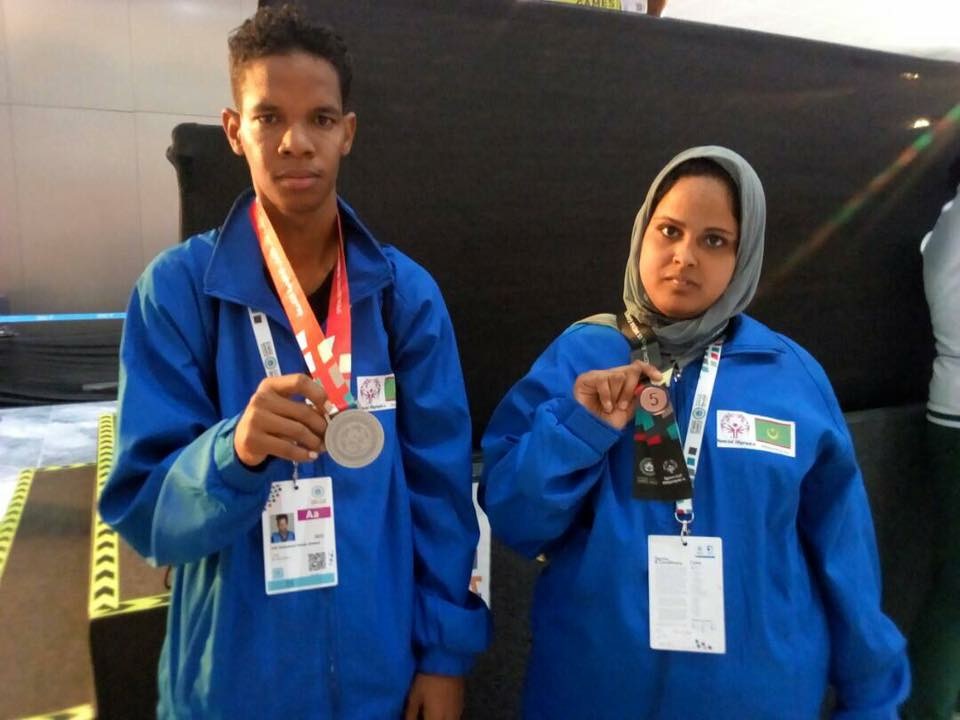 Khadija Zen Al Abdeen from Mauritania, the First Female Athlete ever to ...