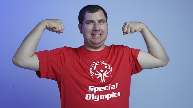 Special Olympics Gymnast from California Leads Free Workouts alongside ...