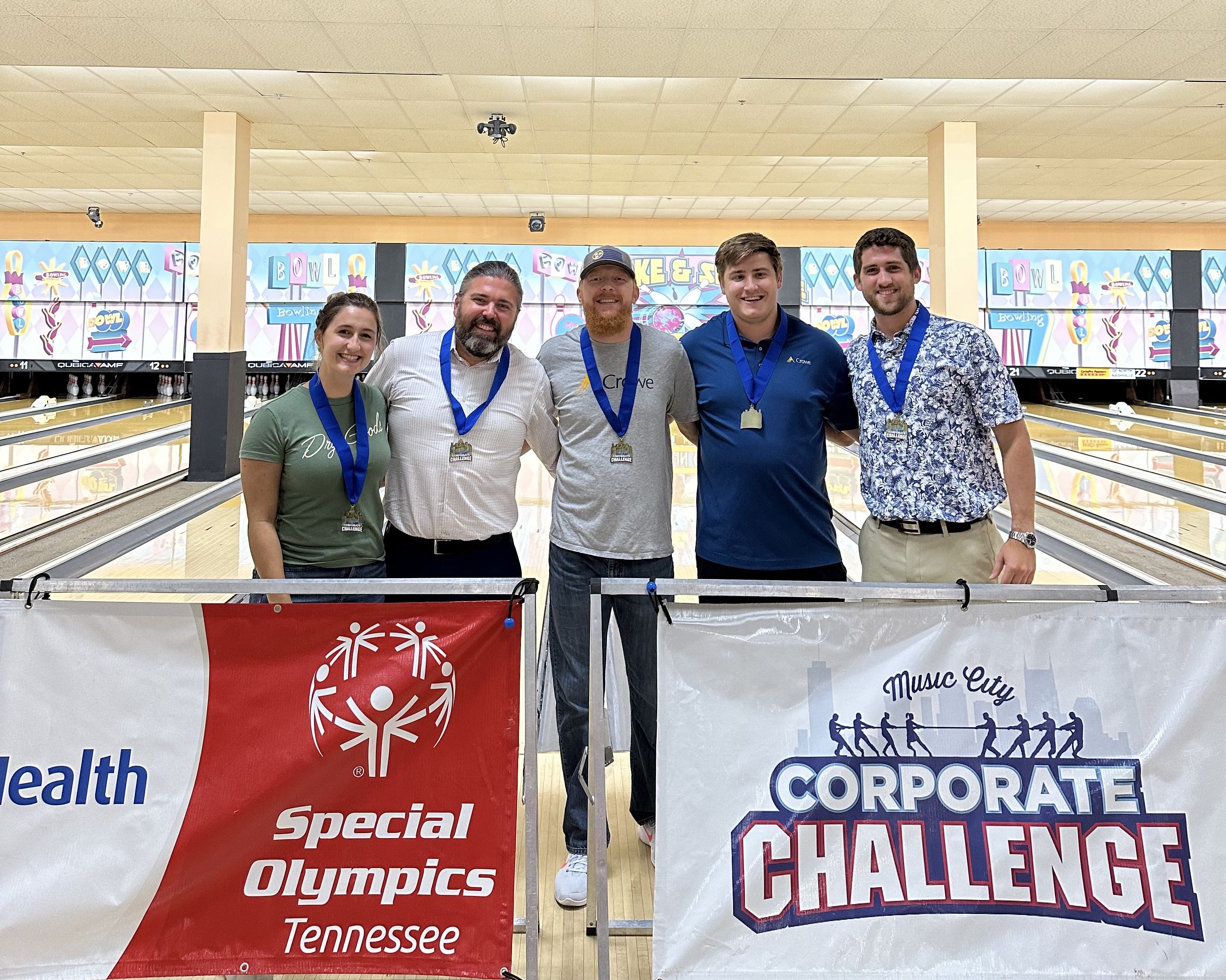 Crowe, LLP and CAPTRUST Capture Gold in Bowling