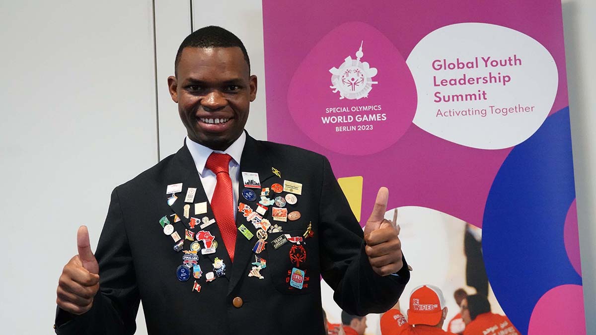 Nyasha Derera Celebrates the 2023 World Games in Berlin