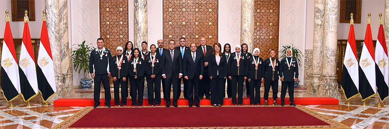 Special Olympics Egypt Unified Women’s Team Awarded Order of Sports Merit