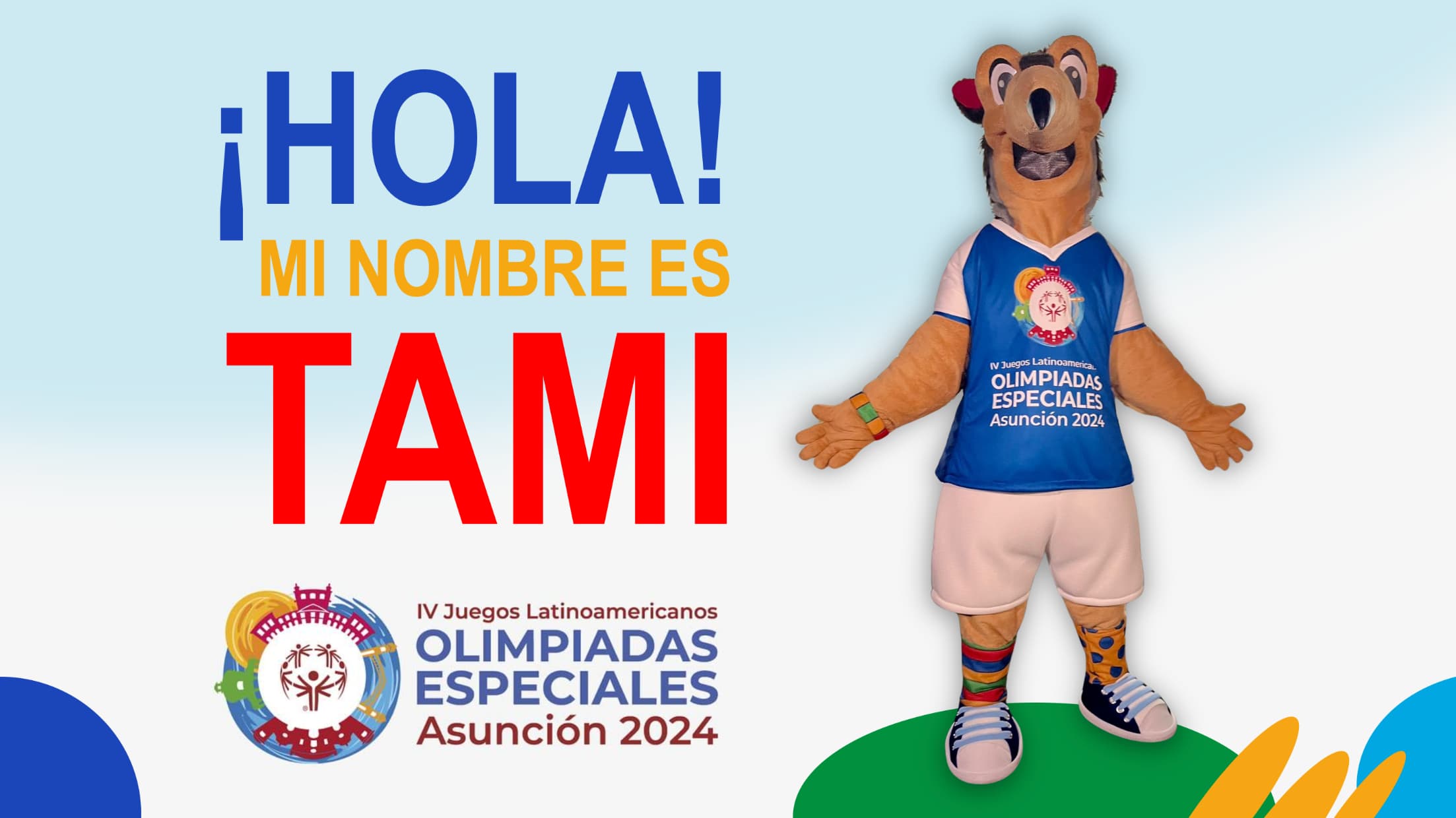 Conoce a Tami: Mascota Oficial de los Juegos Latinoamericanos Asunción 2024