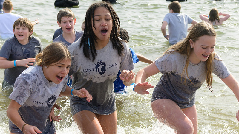Cool Schools Plunge Takes Over Sandy Point State Park in Record Numbers