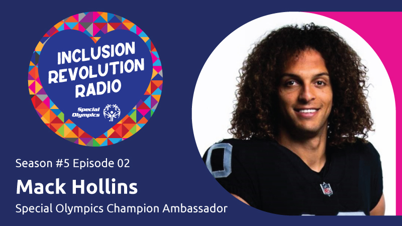Special Olympics Champion Ambassador Mack Hollins Joins the Inclusion ...
