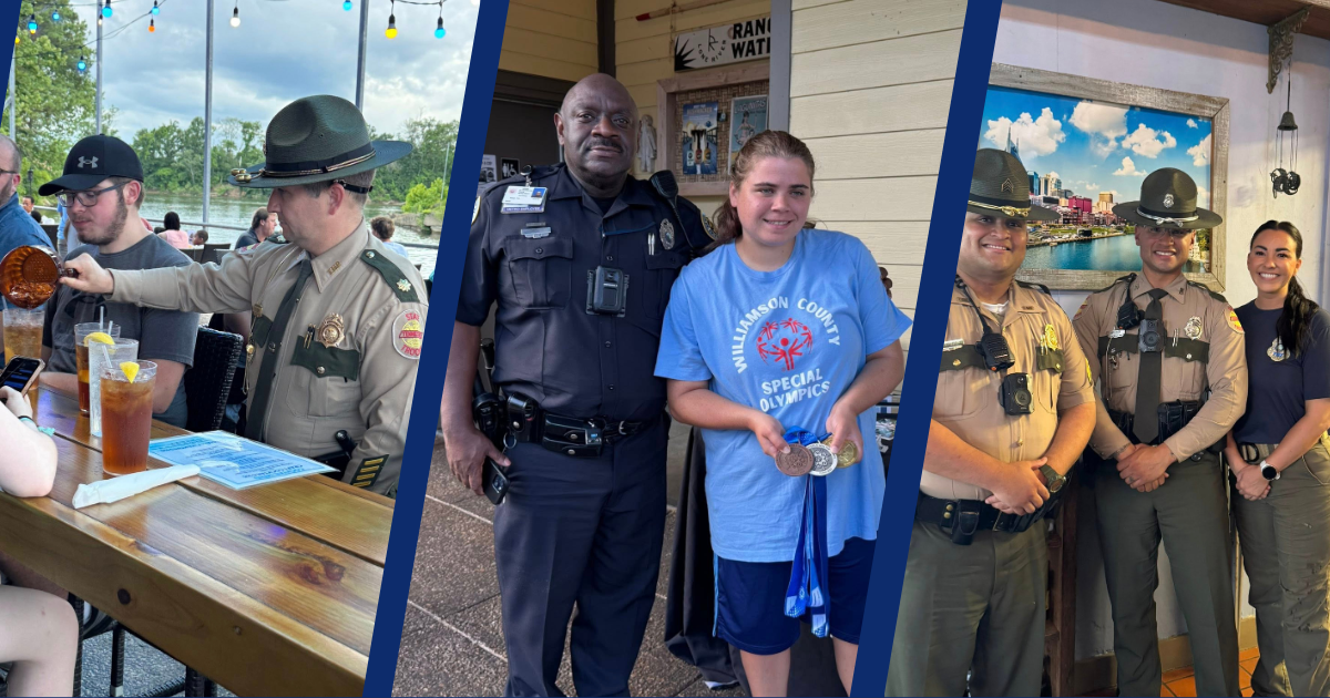 Law Enforcement Torch Run Officers Serve at Tip-A-Cop
